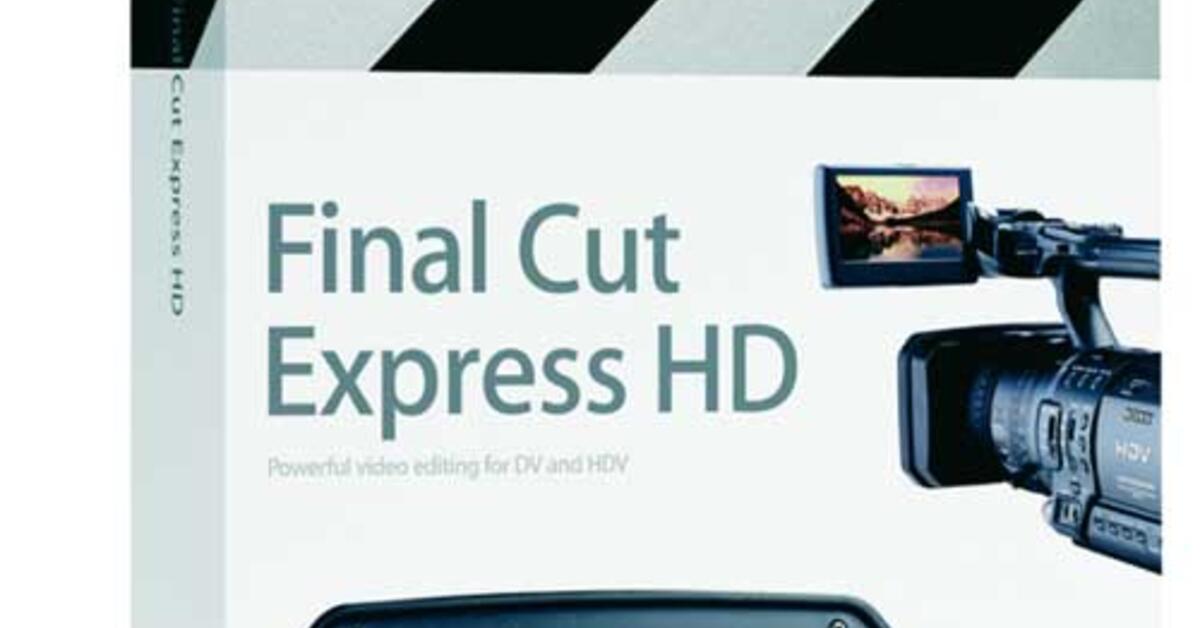Final Cut Express HD | Mac Life