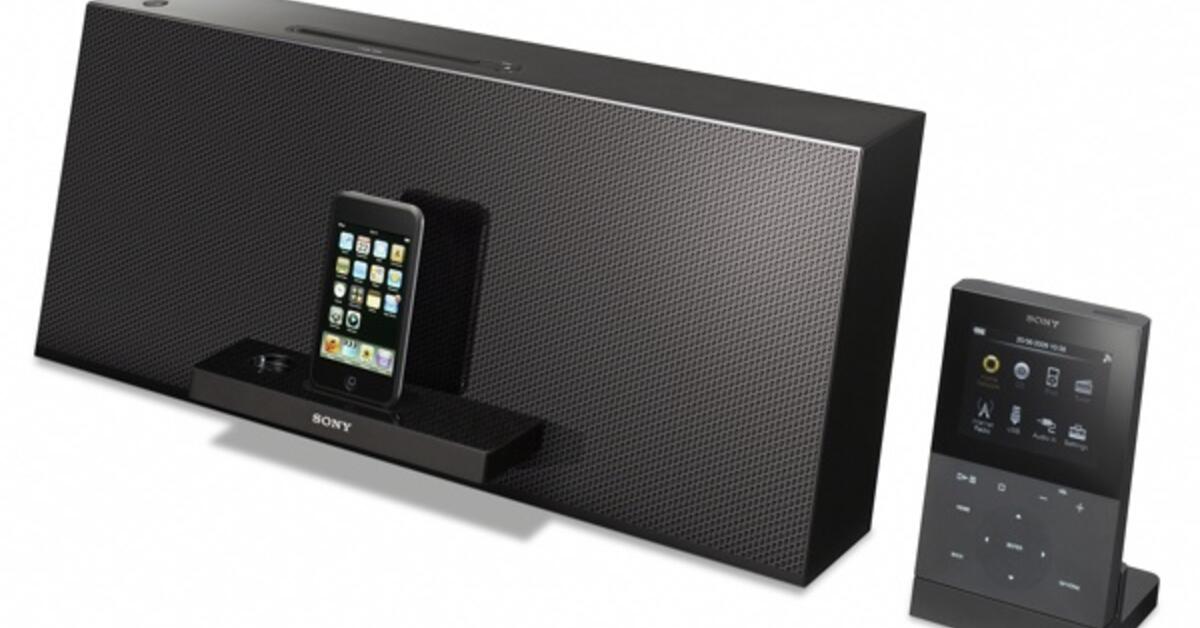 Sony präsentiert iPod-Docking-Musiksystem mit WiFi | Mac Life