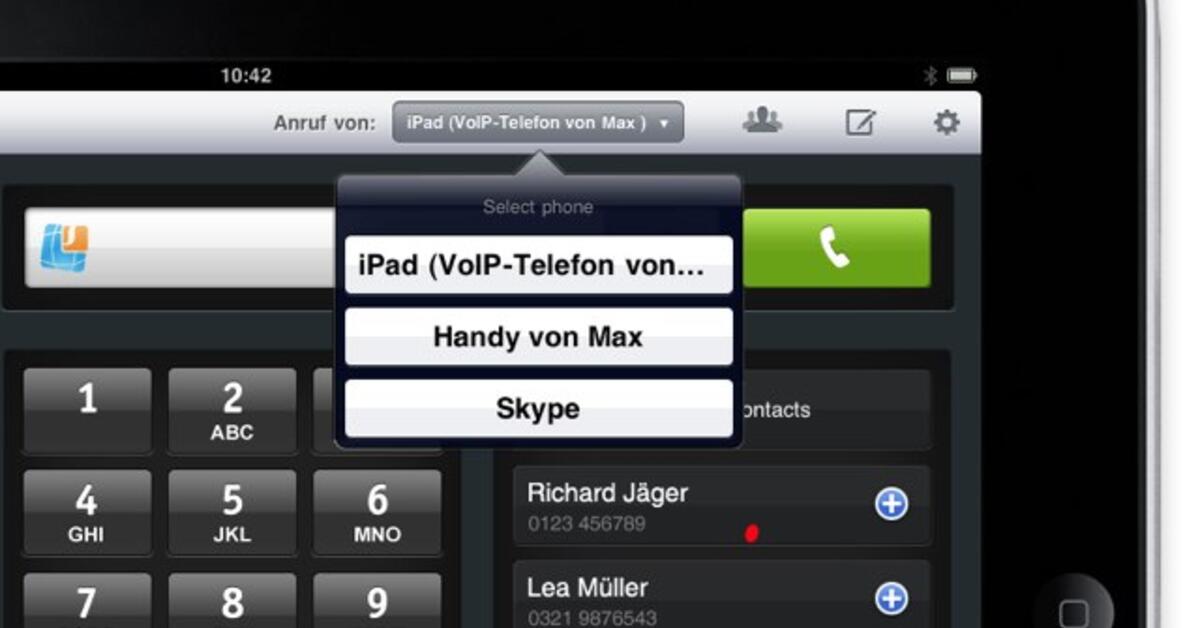 Tablet-Telefonie: sipgate bringt VoIP-App auf das iPad | Mac Life