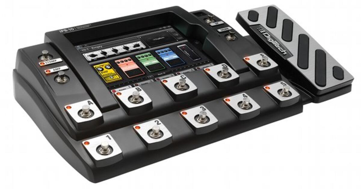 DigiTech iPB-10: Pedalboard mit iPad-Slot | Mac Life