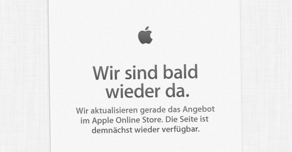 Apple Store „offline“, WWDC-2013-Keynote bringt Produktneuheiten | Mac Life