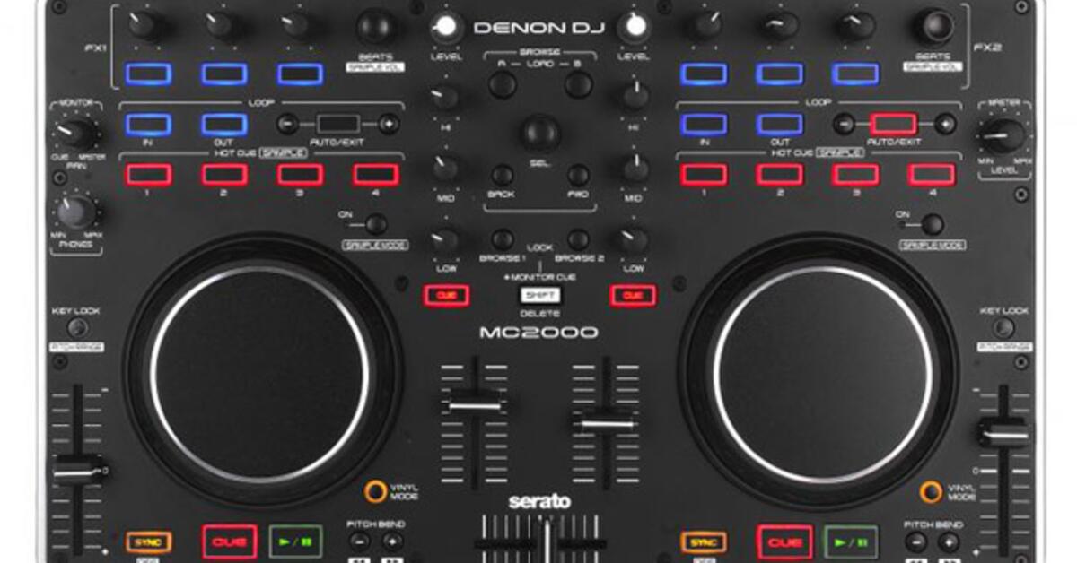Denon MC2000 - DJ Controller mit Audiointerface | Mac Life