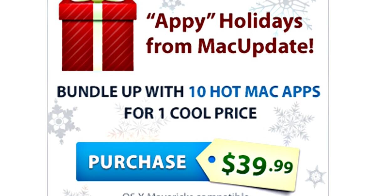 Vom VPN über Backup bis zum Mail-Plugin: 10 lohnenswerte Apps im MacUpdate Weihnachts-Bundle ...