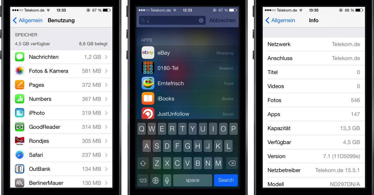 Liste aller installierten Apps unter iOS 7 anzeigen | Mac Life