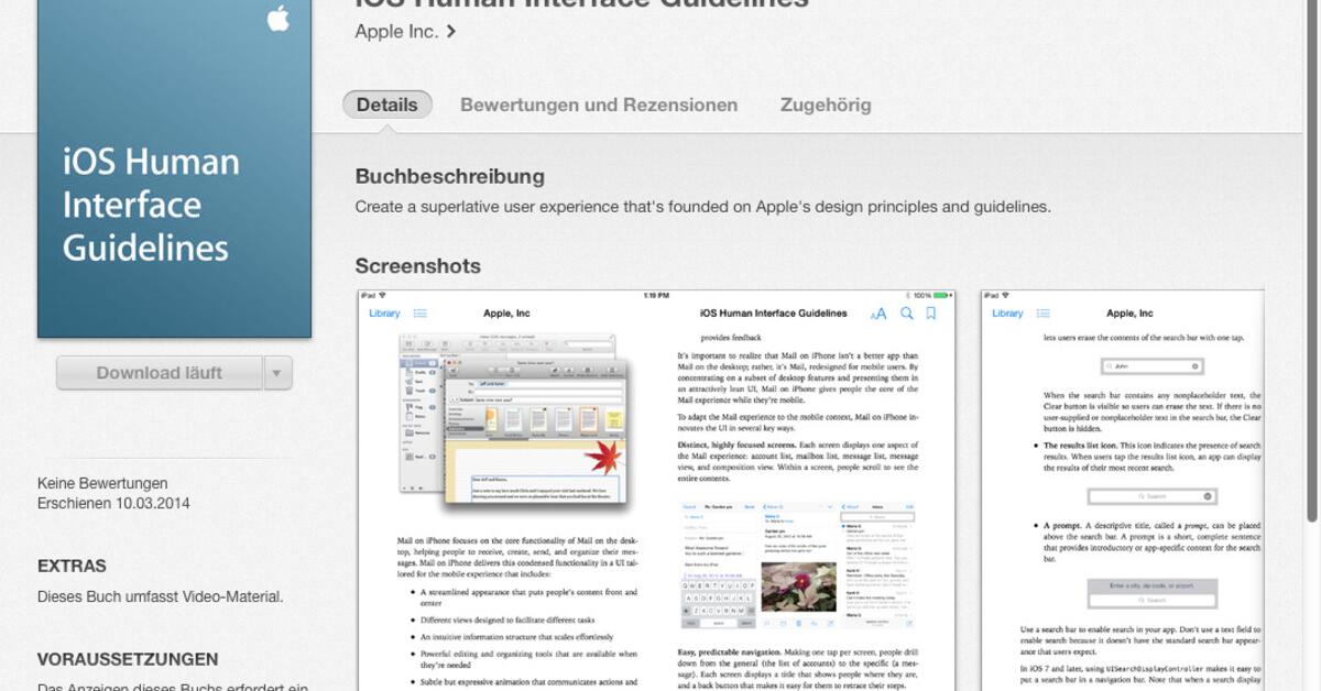 Apple veröffentlicht iOS Human Interface Guidelines als iBook | Mac Life