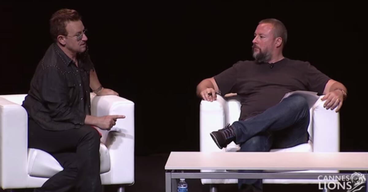 Bono Vox über seinen Kampf mit Steve Jobs um die Marke (Product) RED ...