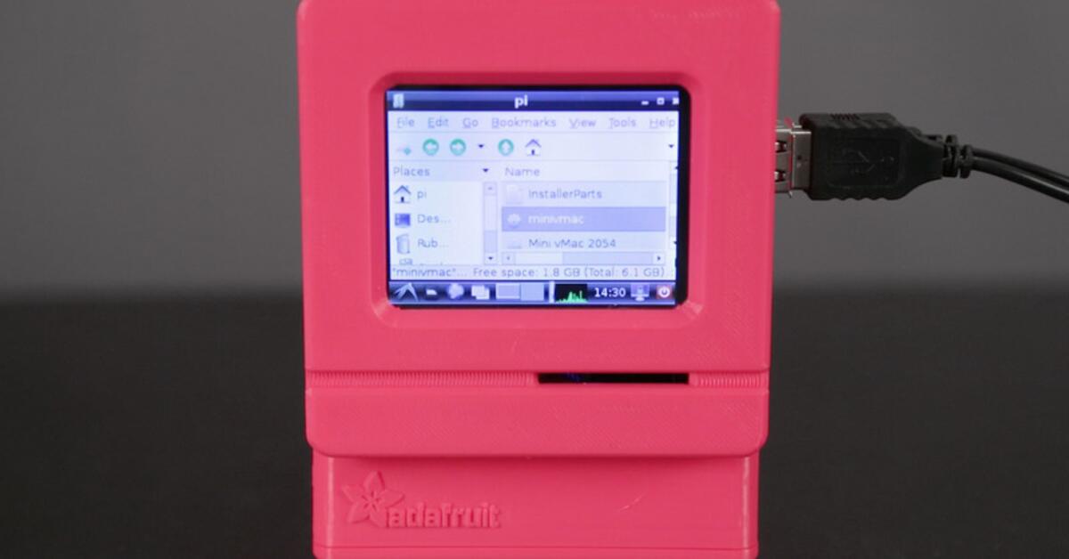 Gedruckter Mac Classic mit Raspberry Pi | Mac Life