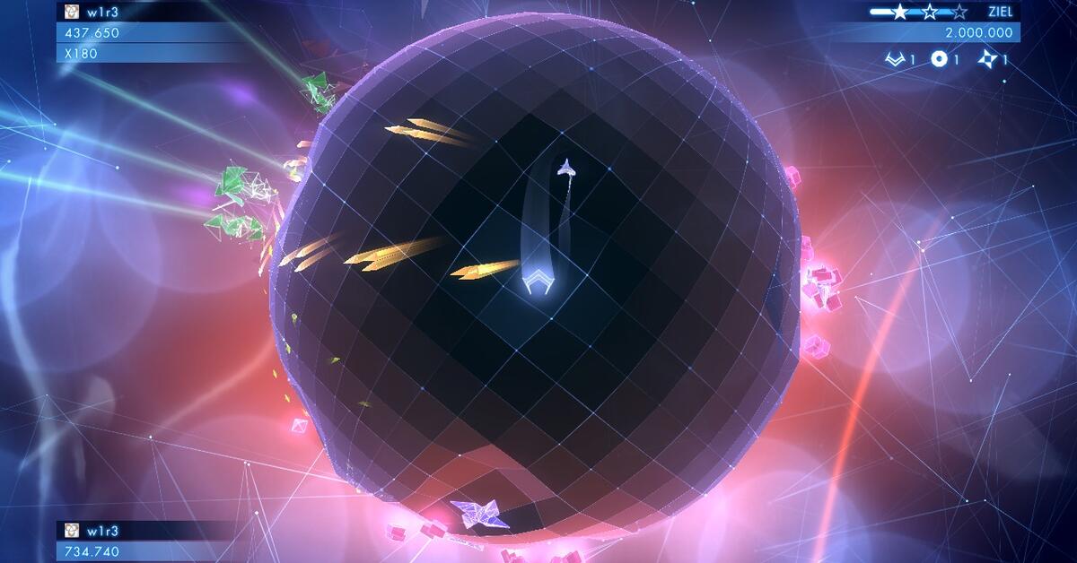 Arcade-Action-Spiel Geometry Wars 3 – Dimensions im Test: Nostalgische ...