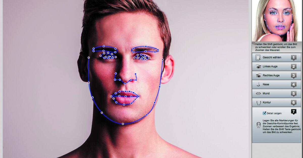 Software FaceFilter 3 SE: Unreine Haut, Fältchen und dunkle Augenringe ...