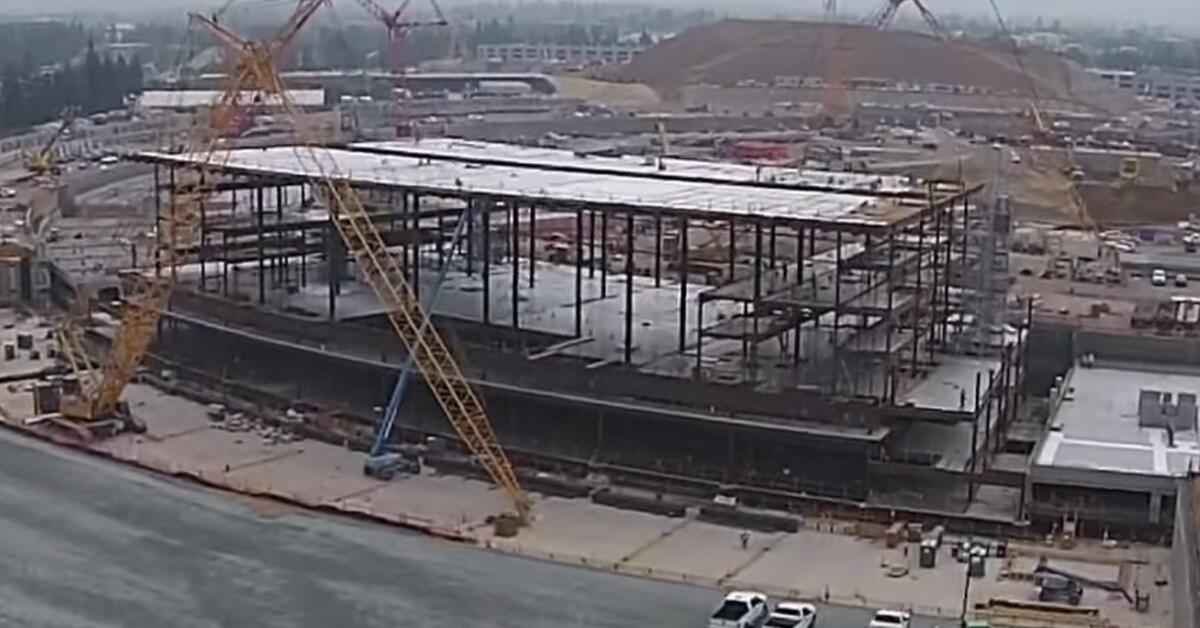 Apple Campus 2: Cafeteria für rund 12.000 Apple-Mitarbeiter nimmt ...