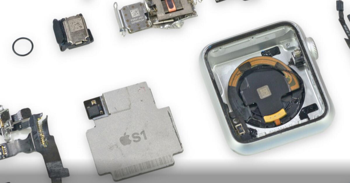 Apple Watch: iFixit entdeckt geheimen Sensor in Apples Smartwatch | Mac ...
