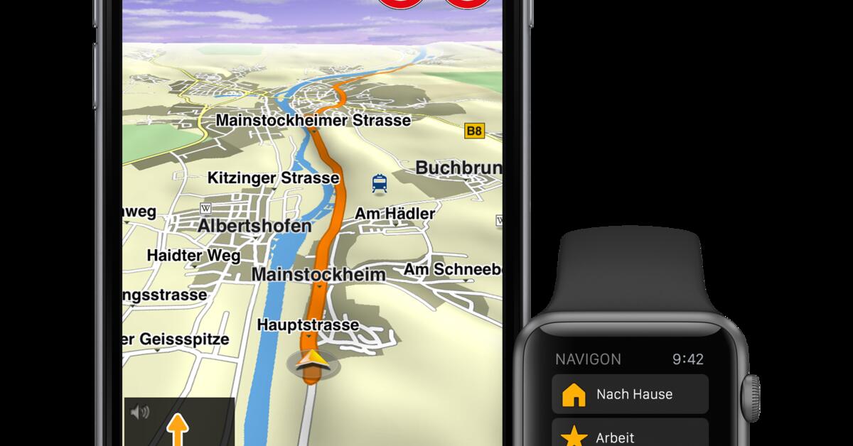 Navigon-Update bringt Unterstützung für Apple Watch - leider immer noch ...