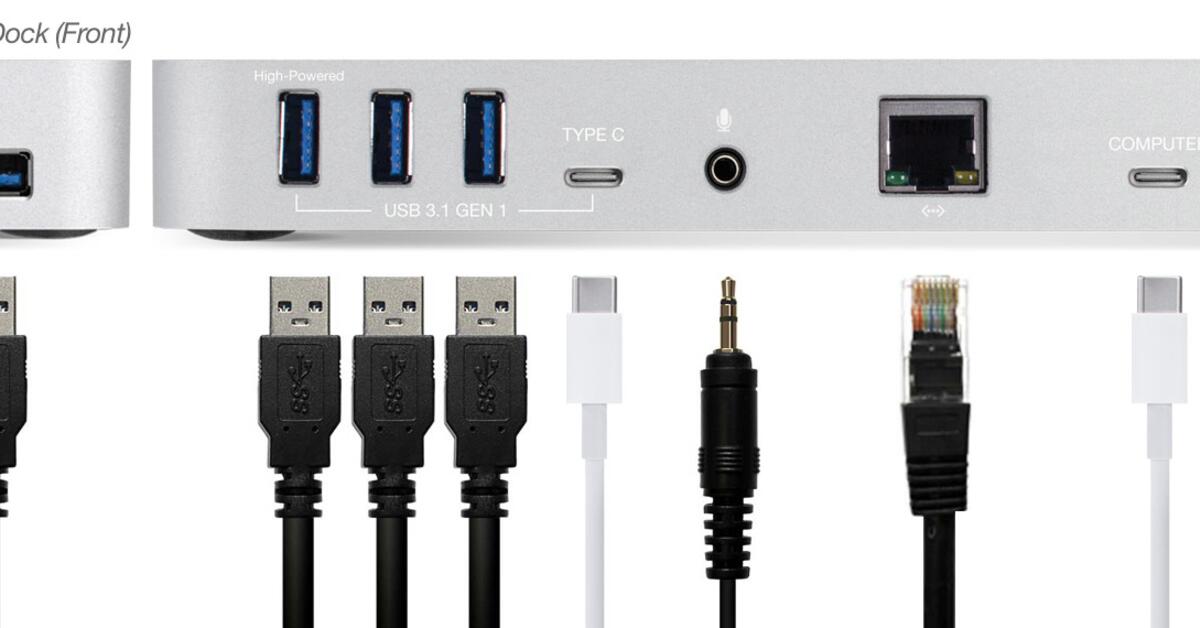 Die 5 vielseitigsten und praktischsten USB-Type-C-Docks für das MacBook ...