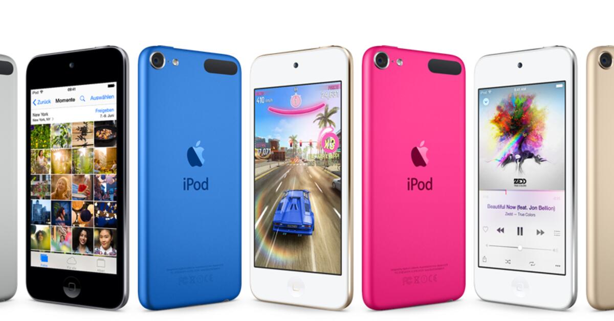 iPod touch: Apple bringt Musik-Player in fünf Farben und mehr Power ...