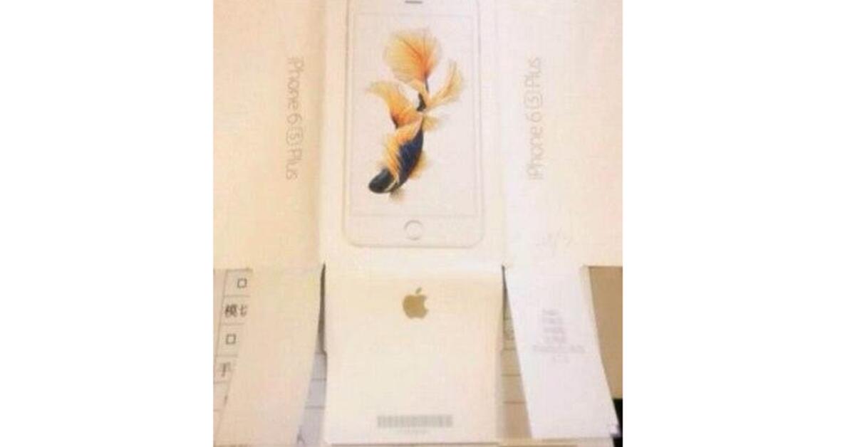 iPhone 6s Plus: Erstes Bild der Verpackung geleakt | Mac Life