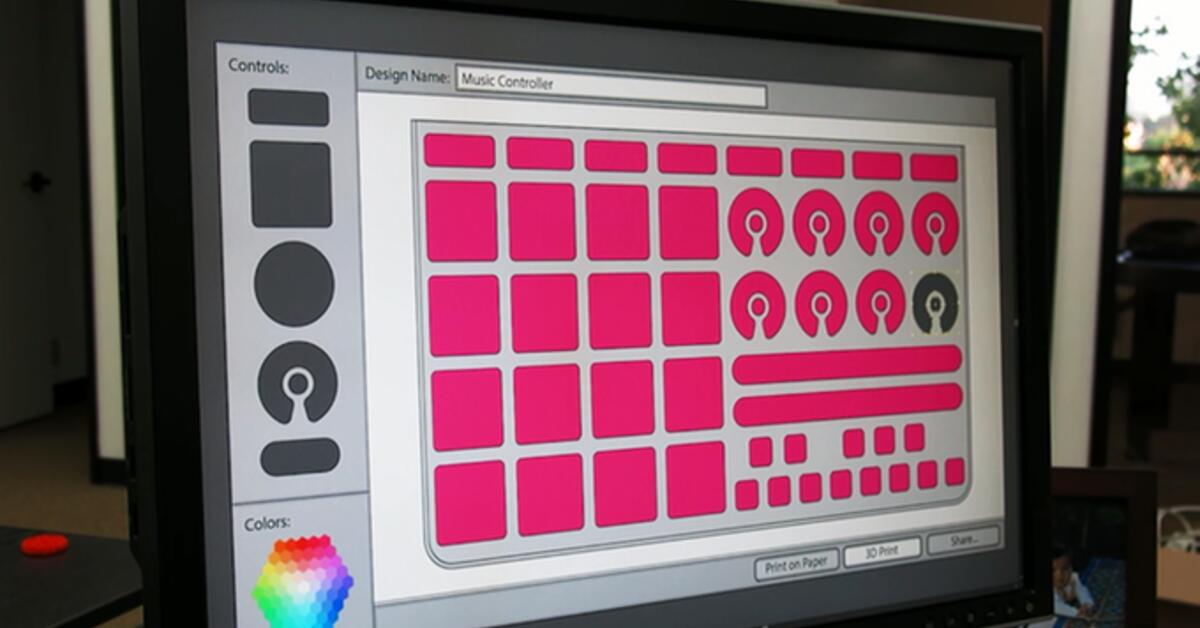 Sensel Morph: Dieses Touchpad erkennt sogar die Borsten eines Pinsels ...