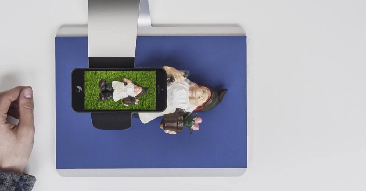 ScanPad iPhone-Halterung zum Scannen von Vorlagen | Mac Life