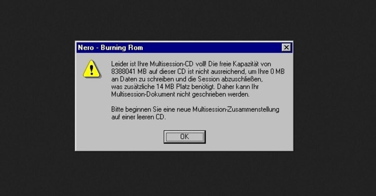 Windows-Fehlermeldungen: Kuriose Meldungen, die Mac-User lachen lassen ...