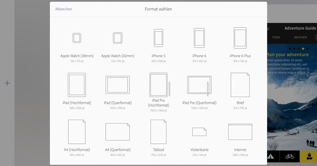 Adobe Comp CC: Mobiles Layout mit iPhone & iPad | Mac Life