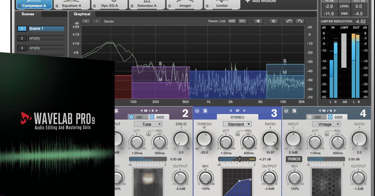 Test: WaveLab Pro 9 für Mac, Audiobearbeitung und Mastering | Mac Life