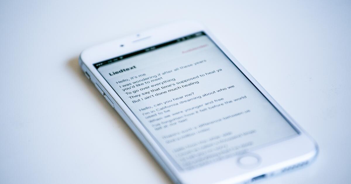 Songtexte in der iOS 10 Musik App anzeigen - so geht's | Mac Life