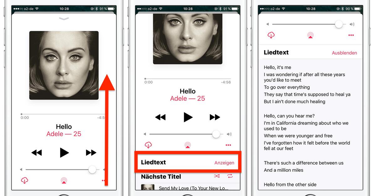 Songtexte in der iOS 10 Musik App anzeigen - so geht's | Mac Life