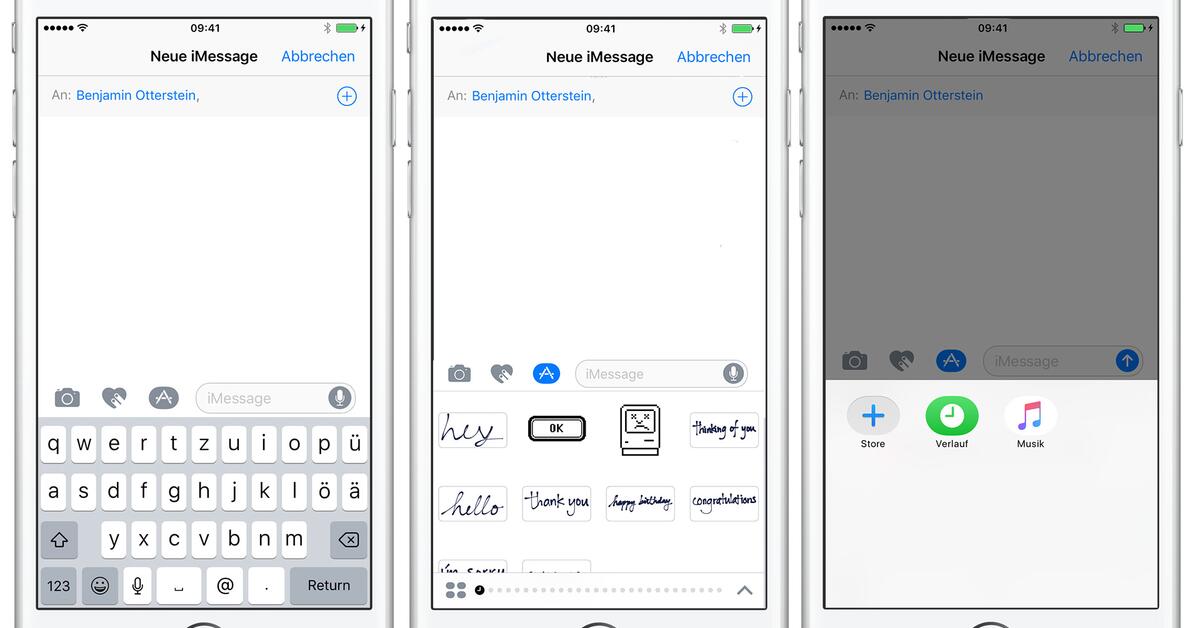 iMessage-Apps in iOS 10 verwenden - so geht’s | Mac Life