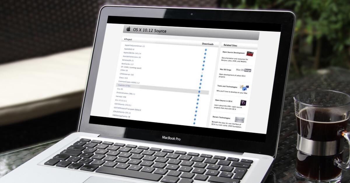 Darwin: Apple veröffentlicht Opensource-Code von macOS 10.12 Sierra ...