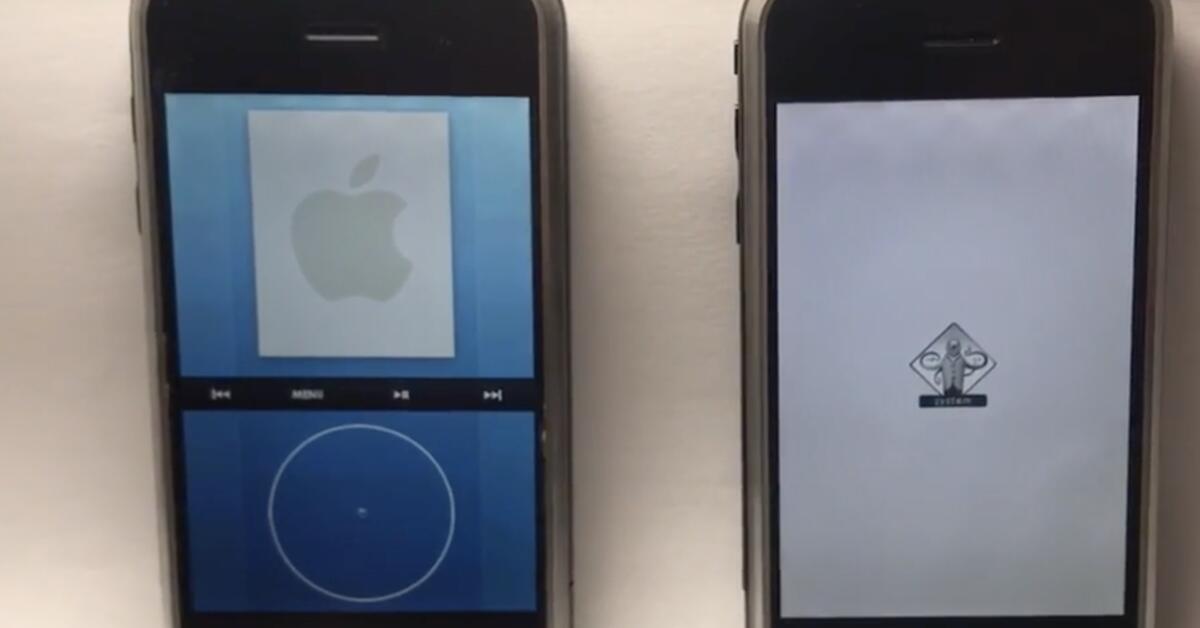 iPhone-Prototypen: Click Wheel und Icon basierte UI im Video | Mac Life