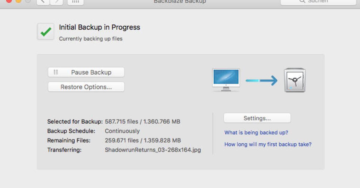 Crashplan vs. Backblaze: Das große Duell der Online-Backups | Mac Life