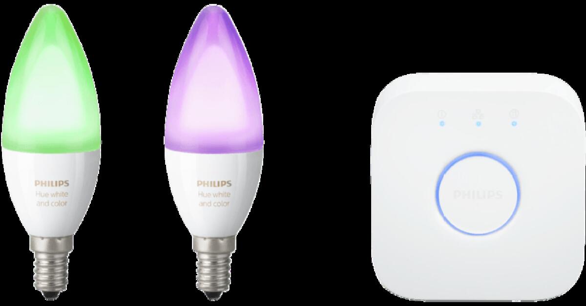 Philips Hue E14 White And Color Ambiance Starter Set Reduziert Mac Life