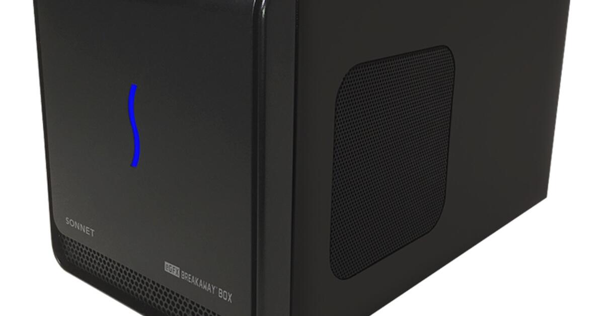 eGFX Breakaway Box 650: Sonnet zeigt neues eGPU-Gehäuse für den Mac ...