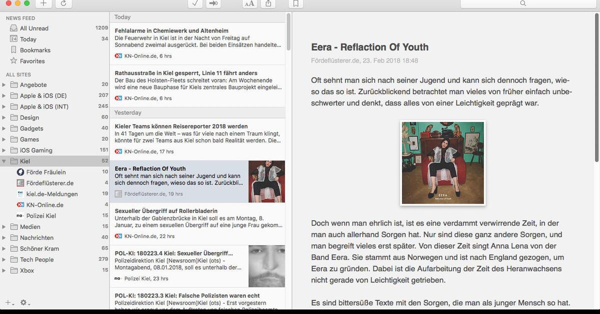Nachrichten im Gratisabo: Die besten Newsreader für Mac, iPad und ...