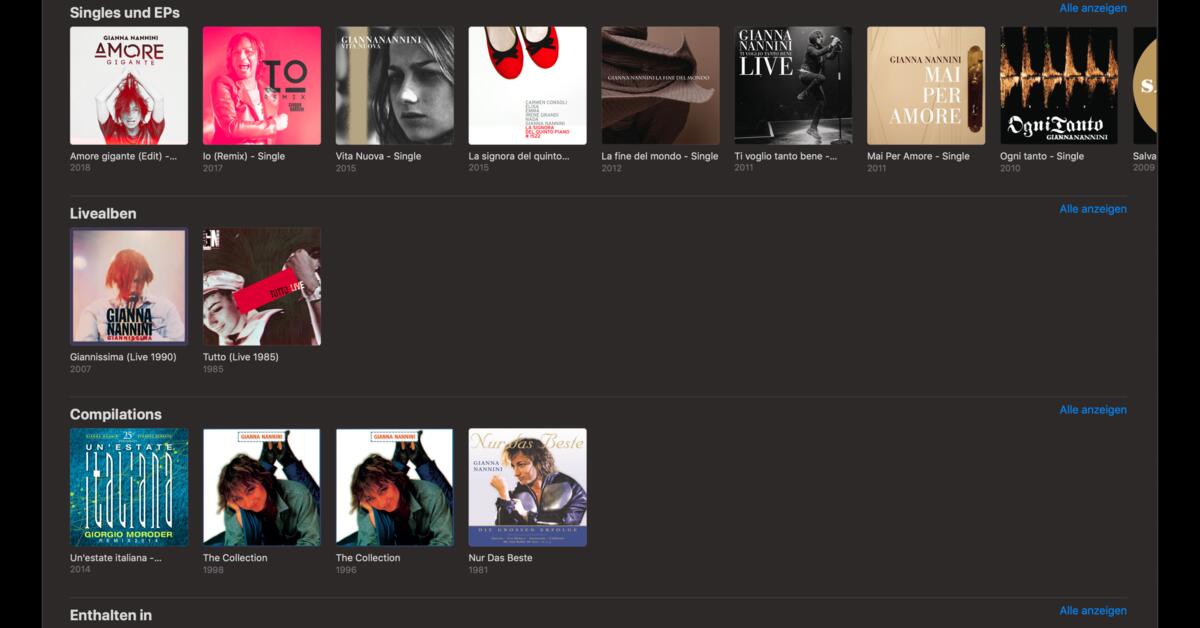 Apple trennt Singles und Alben in Apple Music | Mac Life
