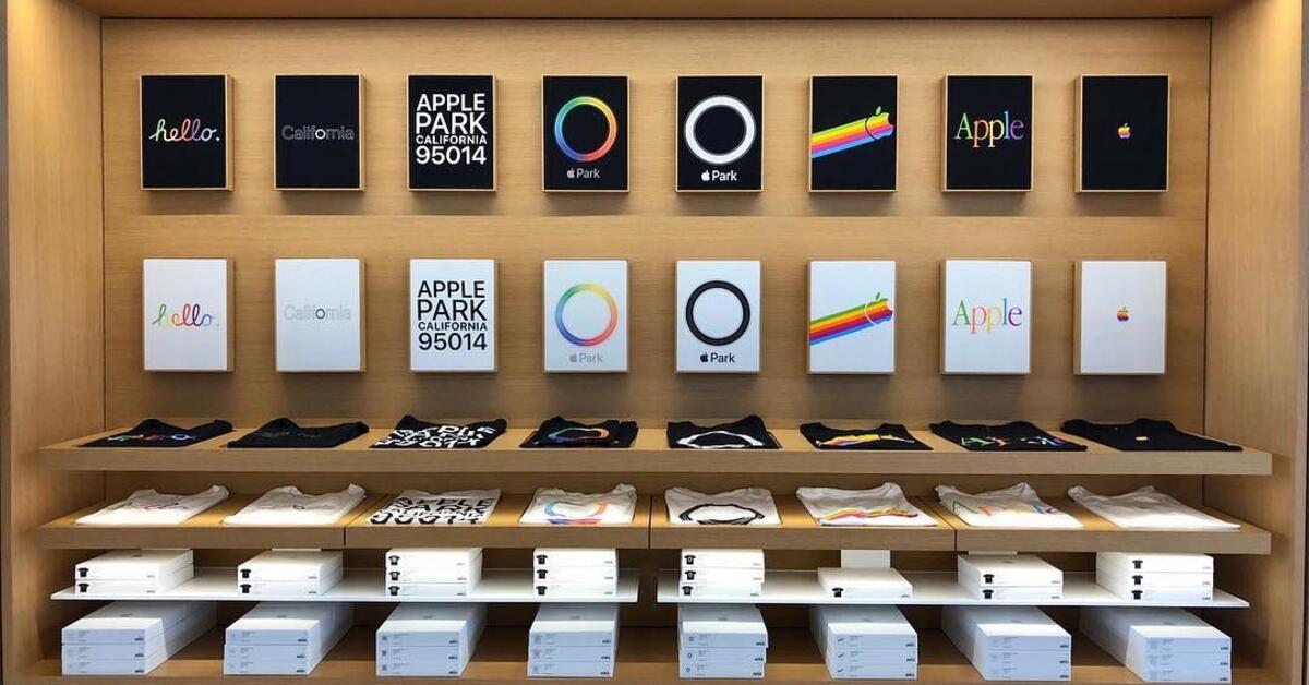 Voll Retro im Apple Store: Apple verkauft T-Shirts | Mac Life