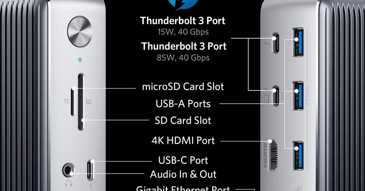 Anker stellt günstigen Thunderbolt-3-Hub mit Extras vor | Mac Life