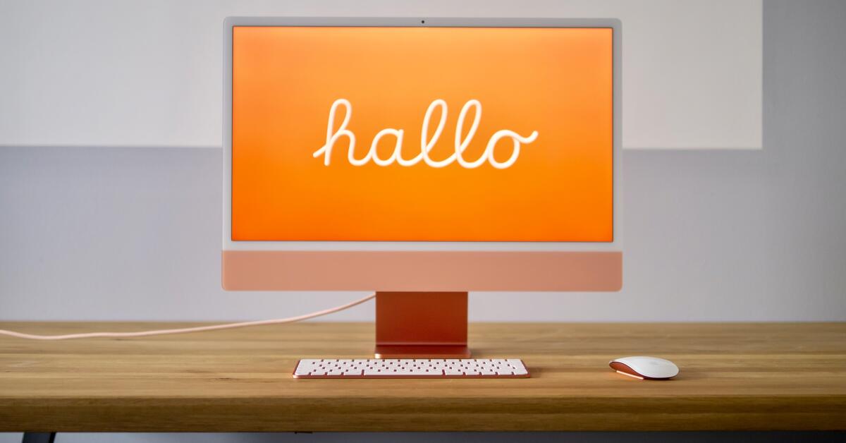 Im Test: Der neue bunte iMac mit M1-Chip | Mac Life