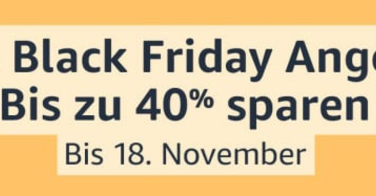 Amazon startet erste frühe Black Friday-Angebote | Mac Life
