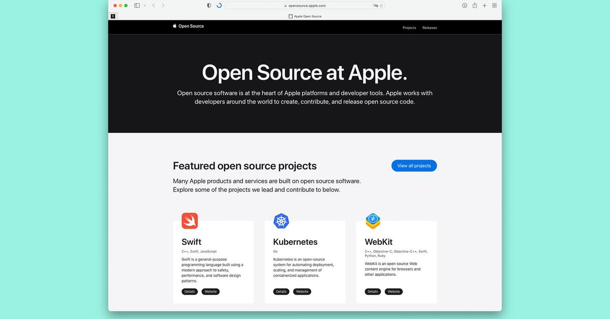 Apples GitHub-Alternative: Hier findest du Apples Open-Source-Projekte ...