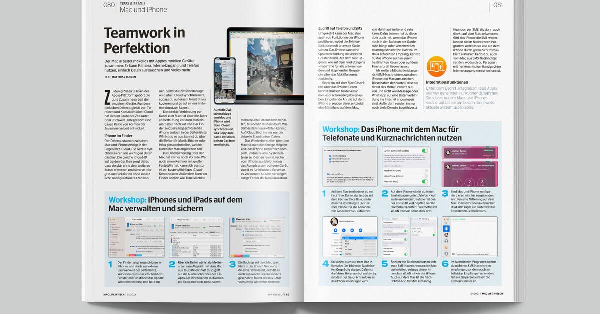 Die neue Mac Life Wissen 1/2023 ist da: macOS Ventura | Mac Life