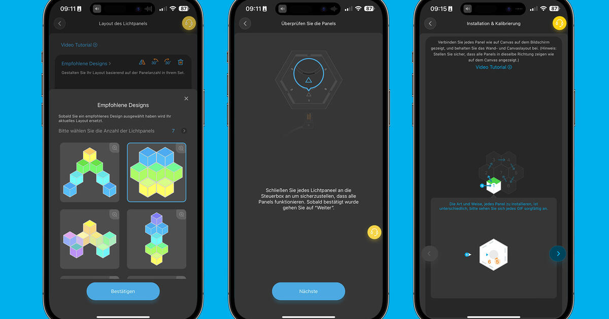 Govee Glide Hexa Pro im Test: leuchtende Sechsecke mit 3D-Effekt | Mac Life