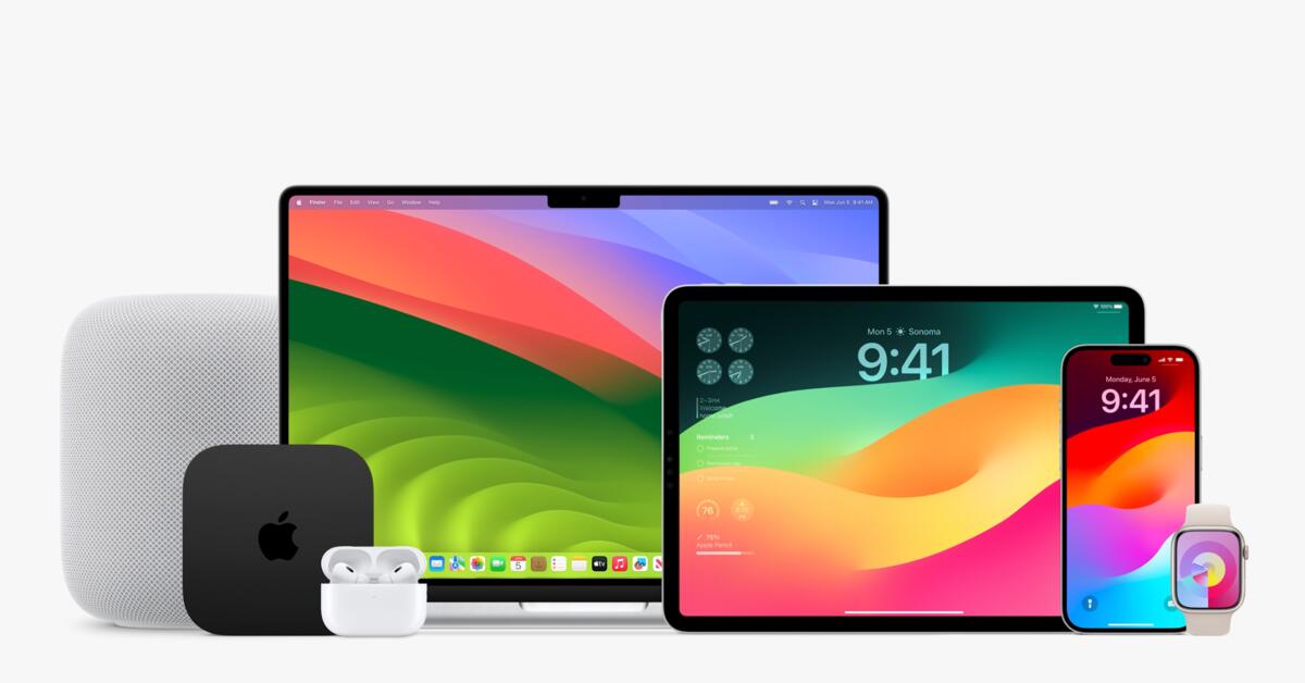 Wallpaper zu iOS 17, iPadOS 17 und macOS Sonoma herunterladen | Mac Life