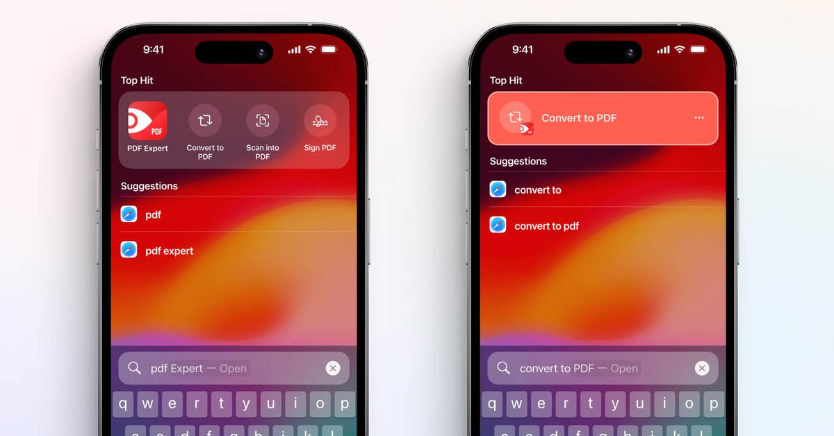 PDF Expert: Update nutzt neue Möglichkeiten in iOS 17 | Mac Life