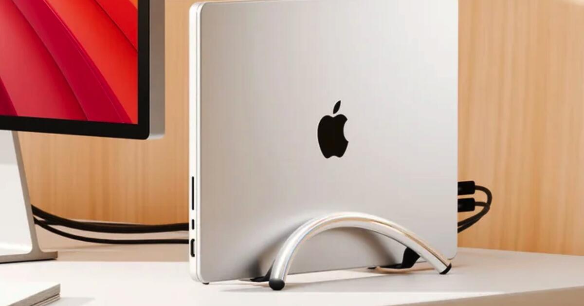 Twelve South BookArc Flex stellt macBook Air aufrecht | Mac Life