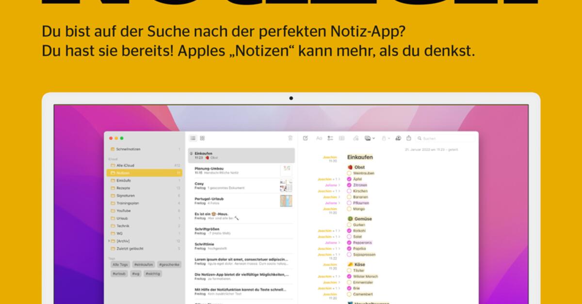 Spezial: Apple Notizen | Mac Life